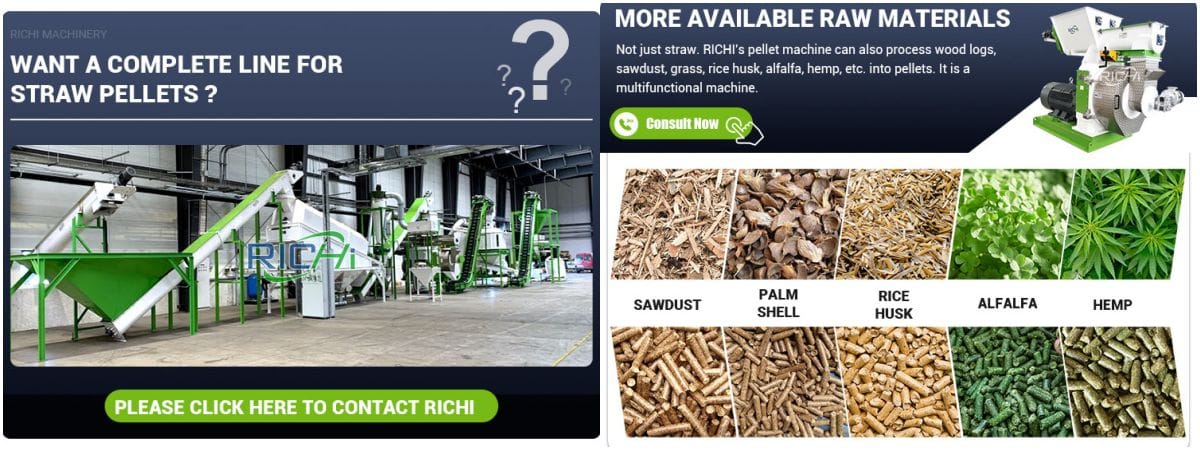Which Pellets Can Be Processed with the Straw Pellet Production Line ...